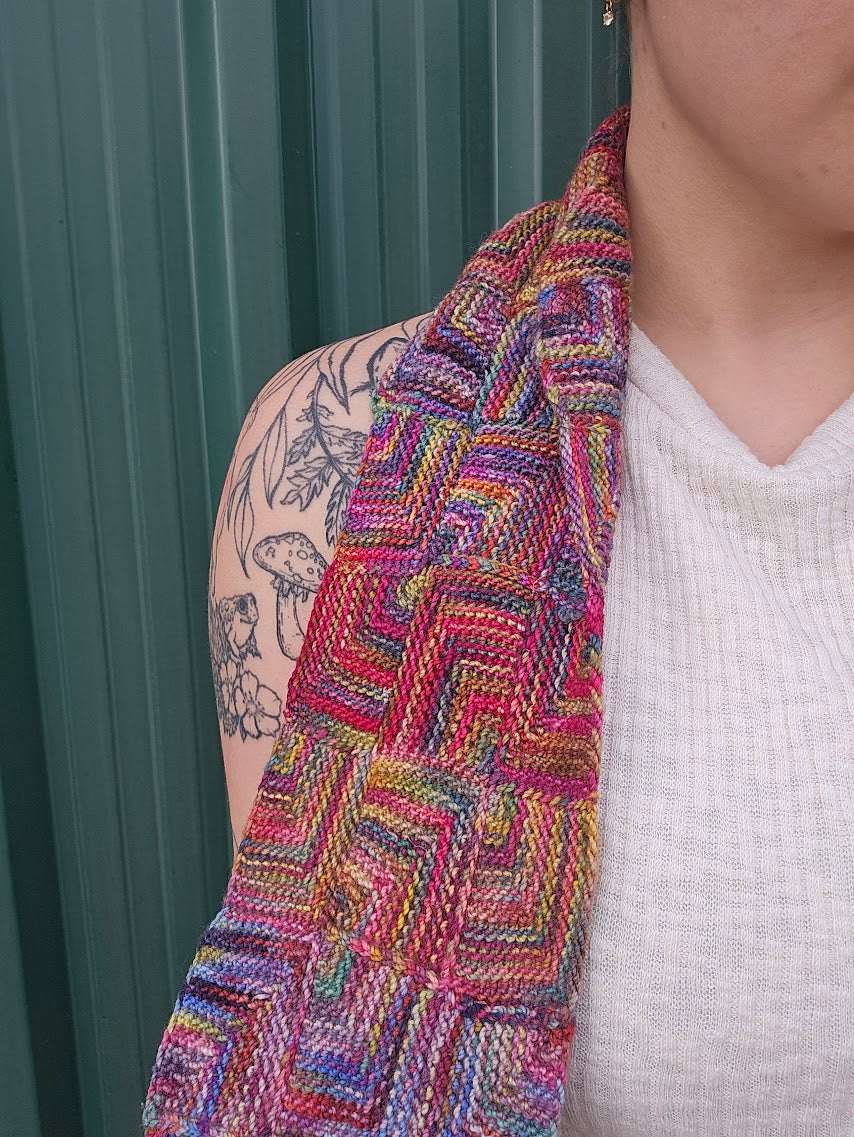 Basic Squares Scarf Kit – Koigu Shop
